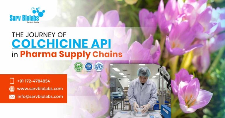 Colchicine API Suppliers in Pharma - Sarv Biolabs